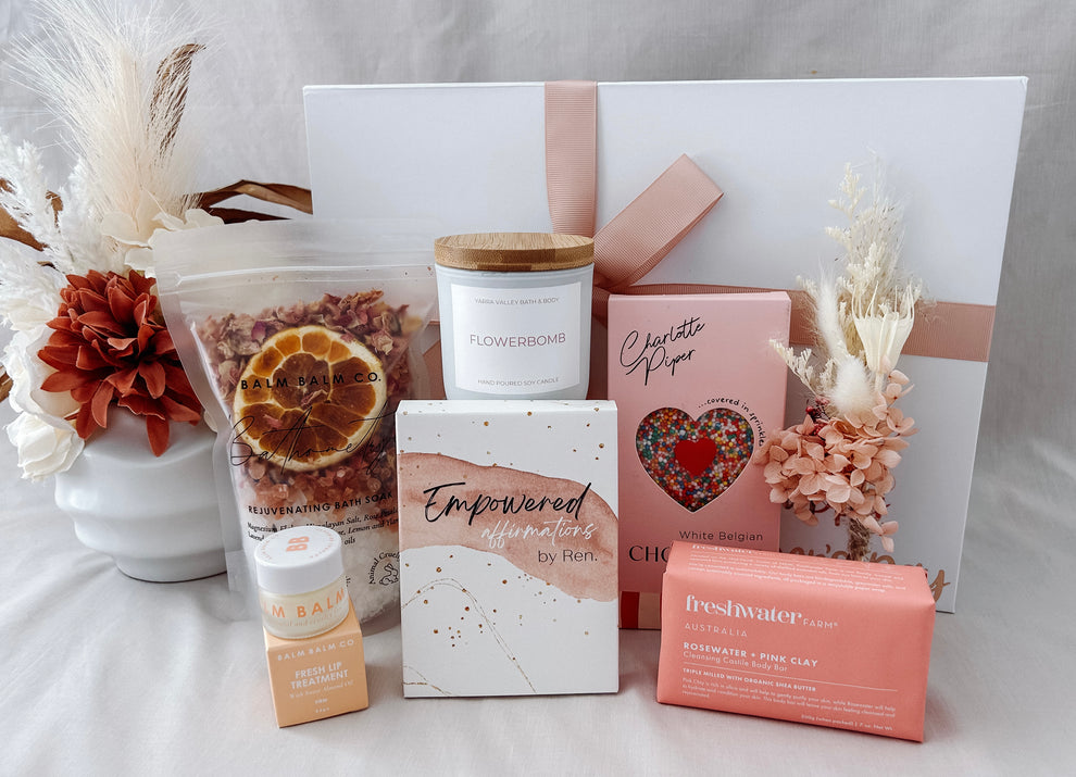 Pretty In Pink Mother's Day Hamper – Hamper Me Baby