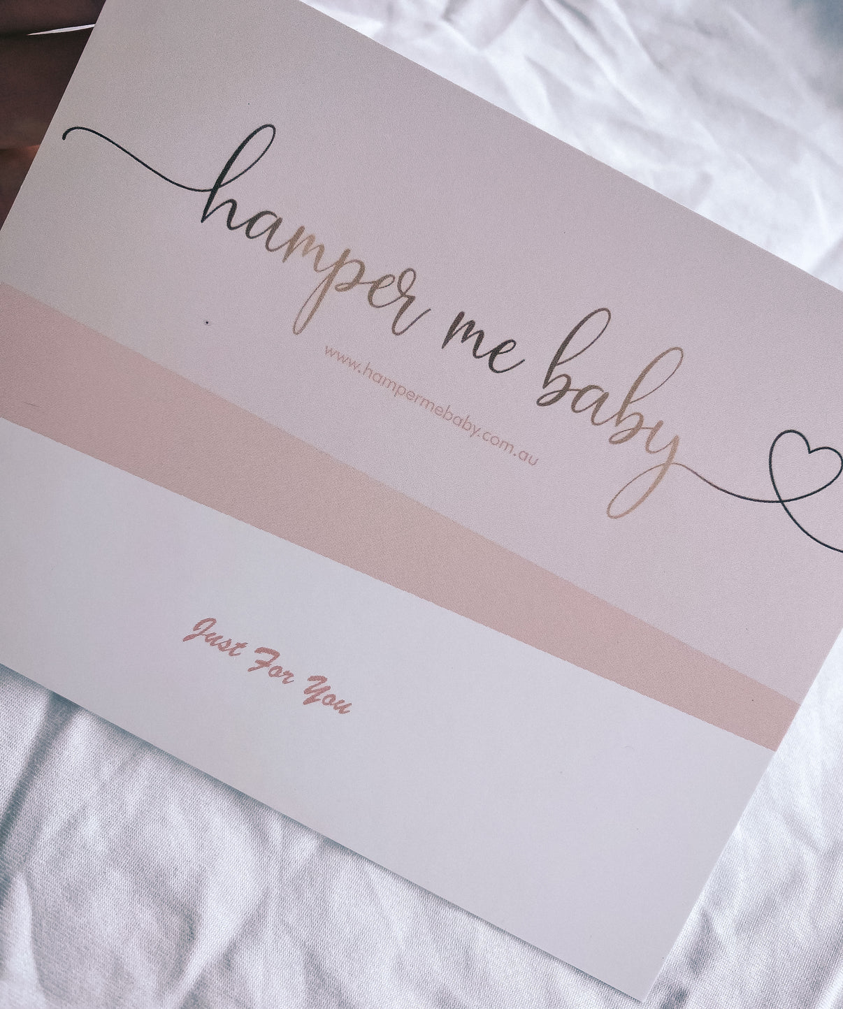 Card – Hamper Me Baby